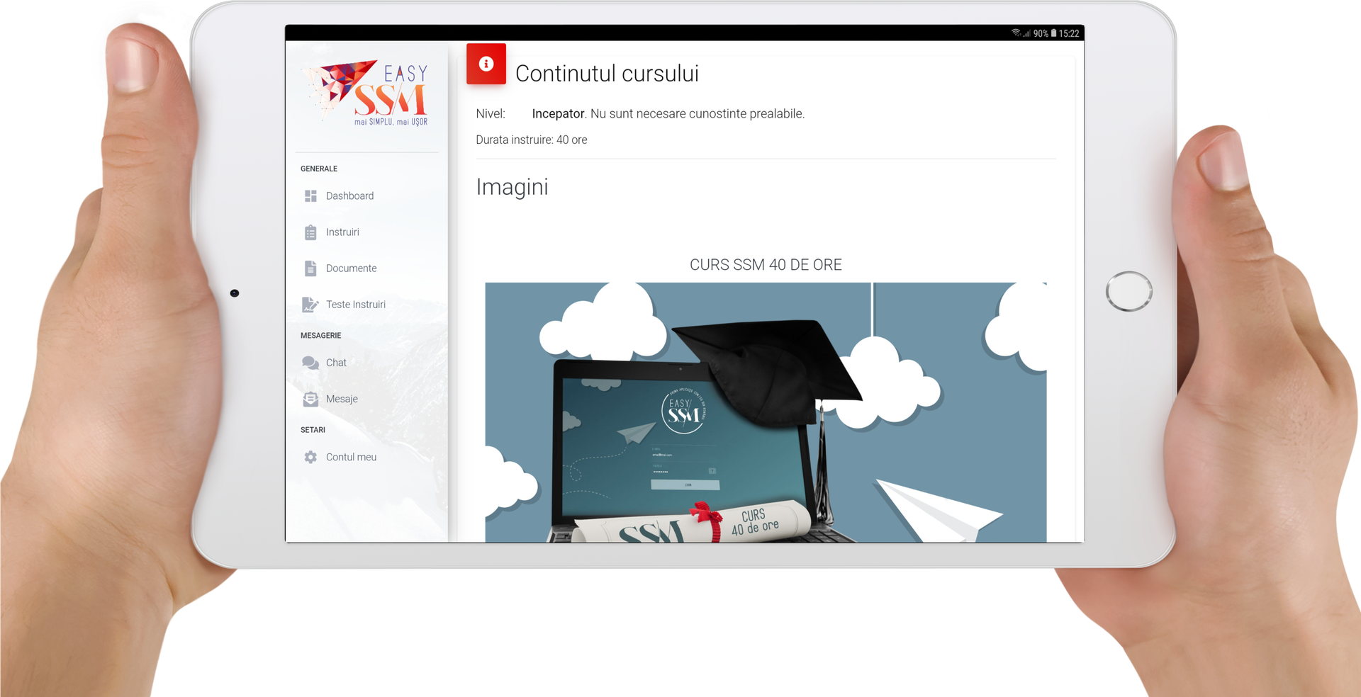 Curs SSM online